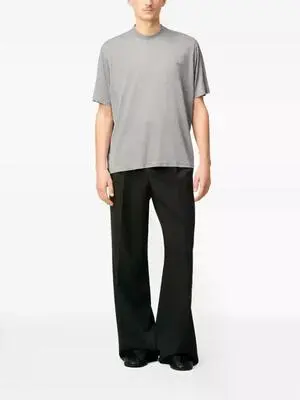 Ami Cotton Short-sleeve T-shirt - Grey