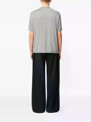 Ami Cotton Short-sleeve T-shirt - Grey