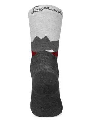 LAMUNT Landscape-print Crew Socks