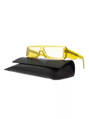 Rick Owens Rectangular Frame Sunglasses