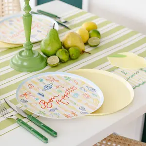JOLLITY & CO Le Dinner Bon Appetit Dinner Plates