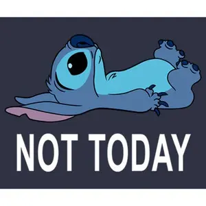 LILO & STITCH Not Today Graphic T-shirt