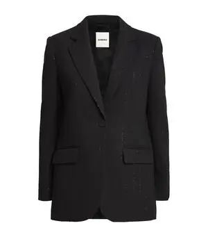 Sandro Single Breasted Blazers For Women
