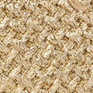 JIMMY CHOO Alexia Heeled Raffia Mules - Gold