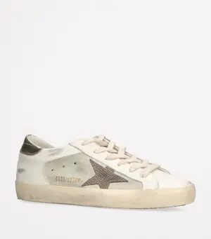 GOLDEN GOOSE Super Star Suede Low-top Sneakers