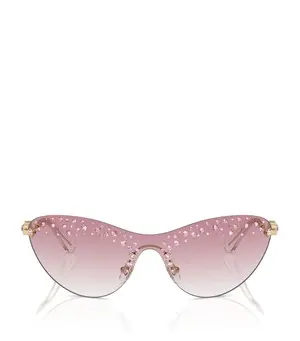 SWAROVSKI Metal Sk7023 Sunglasses - Gold