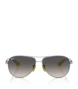 Ray-ban Metal Aviator Sunglasses - Silver