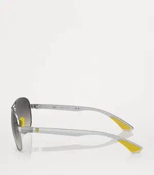 Ray-ban Metal Aviator Sunglasses - Silver