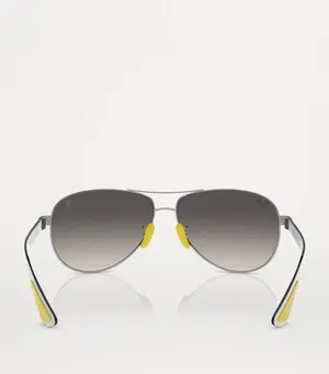 Ray-ban Metal Aviator Sunglasses - Silver