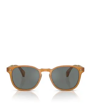 Oliver Spencer Acetate Sunglasses - Brown
