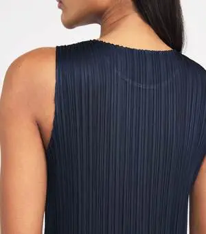 Issey Miyake Midi Dress - Navy