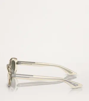 Oliver Spencer X Khaite 1969c Sunglasses - Beige