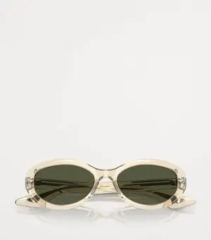 Oliver Spencer X Khaite 1969c Sunglasses - Beige