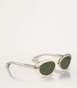 Oliver Spencer X Khaite 1969c Sunglasses - Beige