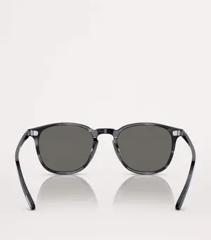 Oliver Spencer Round Frame Sunglasses - Blue