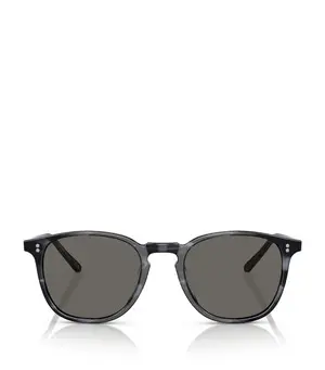 Oliver Spencer Round Frame Sunglasses - Blue