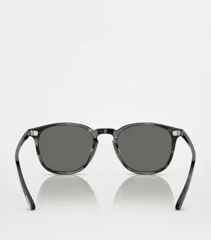 Oliver Spencer Round Frame Sunglasses - Blue