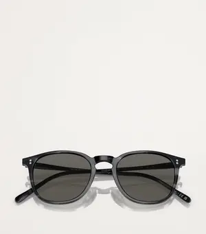 Oliver Spencer Round Frame Sunglasses - Blue