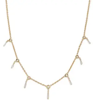 JACQUIE AICHE Jacquie Aiche Diamond Shaker Necklace