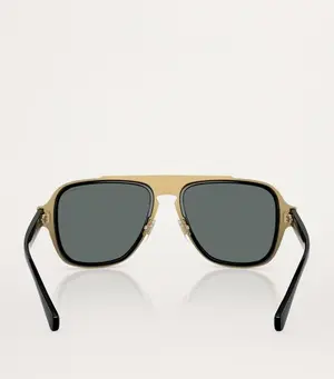 Versace Metal Ve2199 Sunglasses - Black