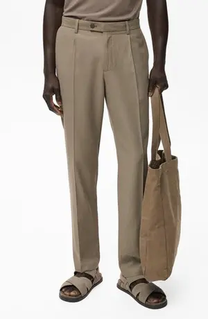 Mango Tapered Crop Chinos