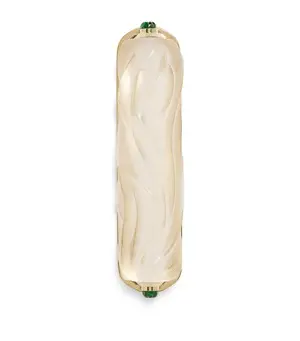 Lalique X Irma Orenstein Crystal Mezuzah Statue - Clear