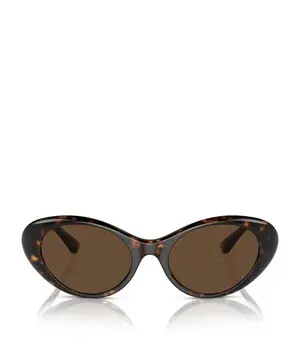 Versace Injected Sunglasses - Brown
