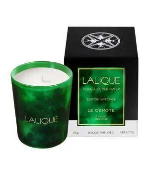 Lalique Le Cenote Voyage Scented Candle - Green