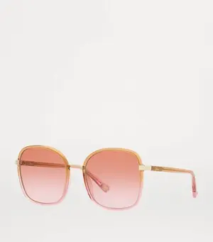 Chloé Oversized Square Sunglasses - Yellow