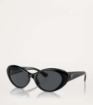 Versace Injected Ve4455u Sunglasses - Black