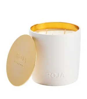 ROJA Gardenia De Madagascar 3-wick Candle - White