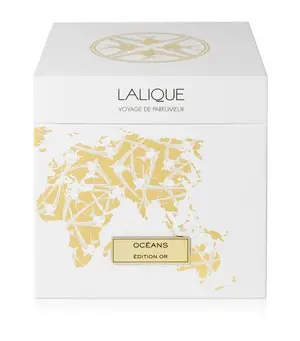 Lalique Oceans Scented Candle Edition - Gold
