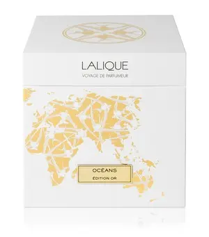 Lalique Oceans Scented Candle Edition - Gold