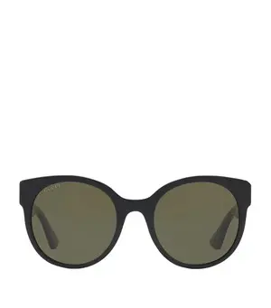 Gucci Round Cat Eye Sunglasses