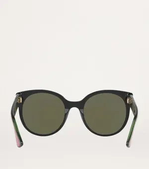 Gucci Round Cat Eye Sunglasses