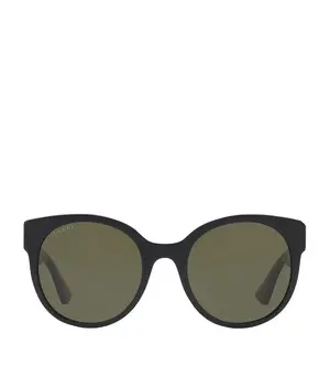 Gucci Round Cat Eye Sunglasses