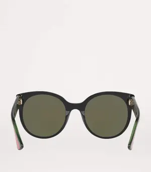 Gucci Round Cat Eye Sunglasses