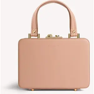 GIANVITO ROSSI Valì Top Handle Bag - Pink Leather