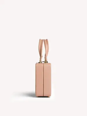 GIANVITO ROSSI Valì Top Handle Bag - Pink Leather