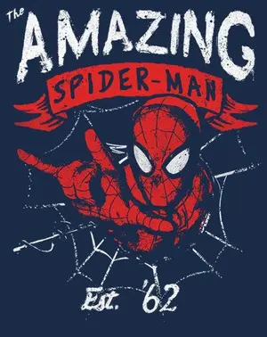 MARVEL Spider-man Est 62 Graphic T-shirt