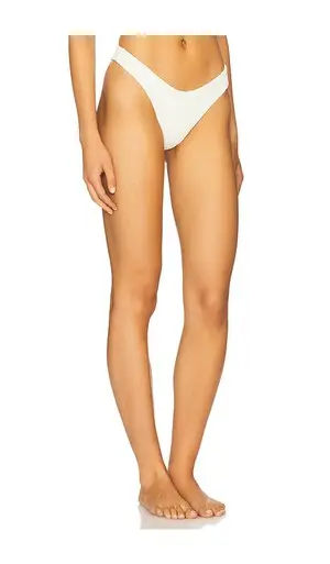 Devon Windsor Gene Bikini Bottom - Textured Cream