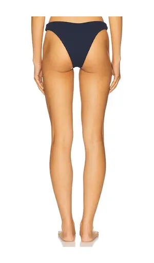 Devon Windsor Gene Bikini Bottom - Textured Navy