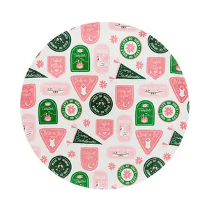 JOLLITY & CO Camp Bachelorette Print Dinner Plates - Assorted Pre-pack