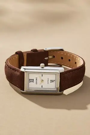CENDRE Kelly Rectangle Watch Silver