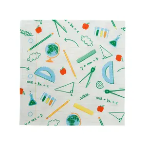 DAYDREAM SOCIETY Smarty Pants Subject Large Napkins - Assorted Pre-pack