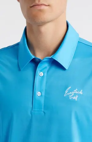 EASTSIDE GOLF Signature Polo - Tranquil Blue