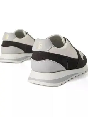 Brunello Cucinelli Suede Panelled Trainers