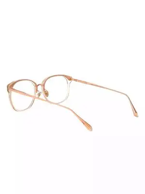 Linda Farrow Cyrus Round-frame Eyeglasses