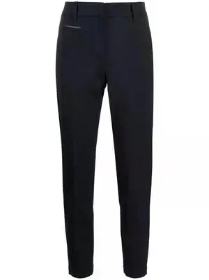 Brunello Cucinelli Monili Bead-embellished Cropped Trousers