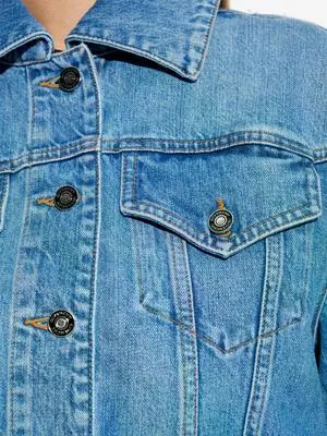Givenchy Puffed-sleeve Denim Jacket - Blue